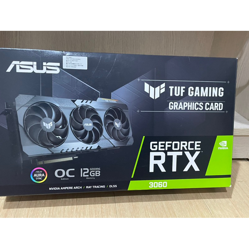 ASUS TUF-RTX3060 O12G GAMING | 蝦皮購物