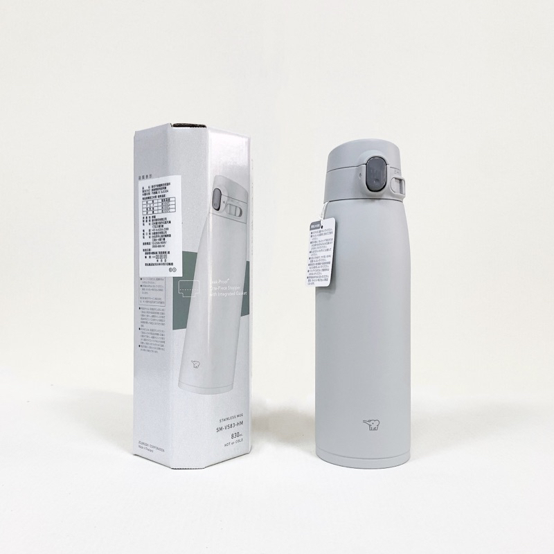 【象印】【免運贈底套】830ml 950ml一體式中栓彈蓋式不銹鋼真空保溫杯 SM-VS83 SM-VS95 | 蝦皮購物