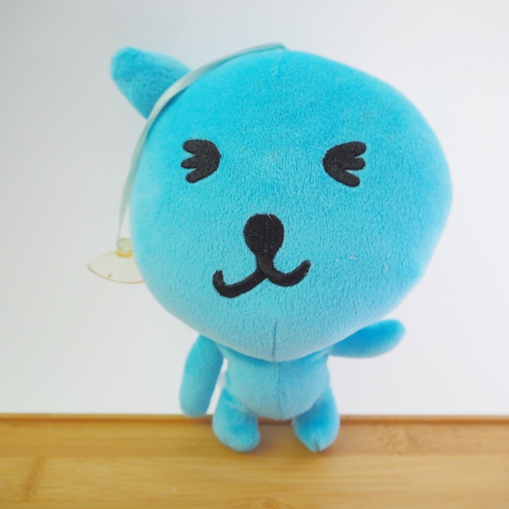 全新 2005年 qoo 有種果汁真好喝 藍色 布偶 懷舊 早期老物品味童趣收藏 | 蝦皮購物