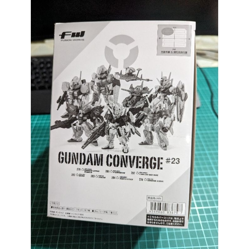 [全新現貨]Bandai FW GUNDAM CONVERGE ♯23『GUNDAM』 | 蝦皮購物