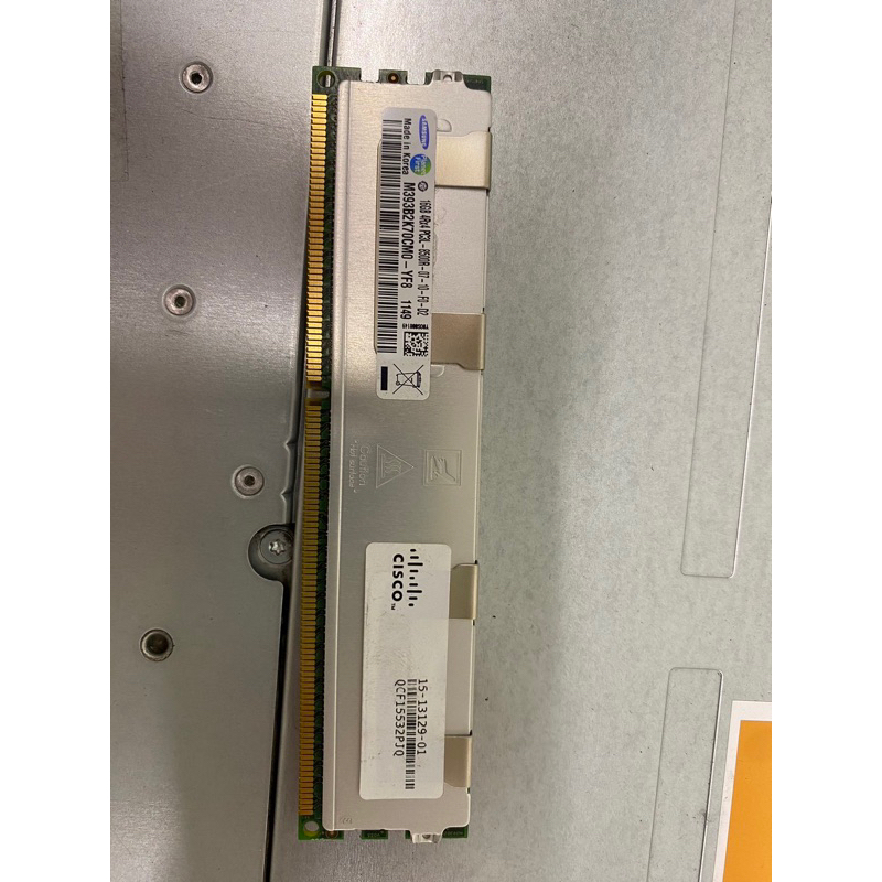 [特價出清]Samsung M393B2K70CM0-YF8 16GB DDR3 PC3L-8500R 伺服器記憶體 | 蝦皮購物