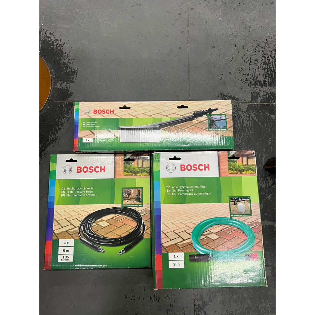 ~金光興修繕屋~BOSCH 博世 高壓清洗機 清洗機 配件 自吸用軟管組 高壓軟管 刷狀噴頭 高壓清洗機配件 | 蝦皮購物