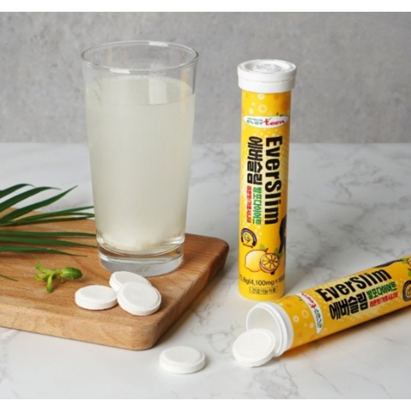 Everslim 檸檬發泡錠 Evervita 石榴 柑橘 檸檬 發泡 Everteen 維他命c 氣泡飲 | 蝦皮購物