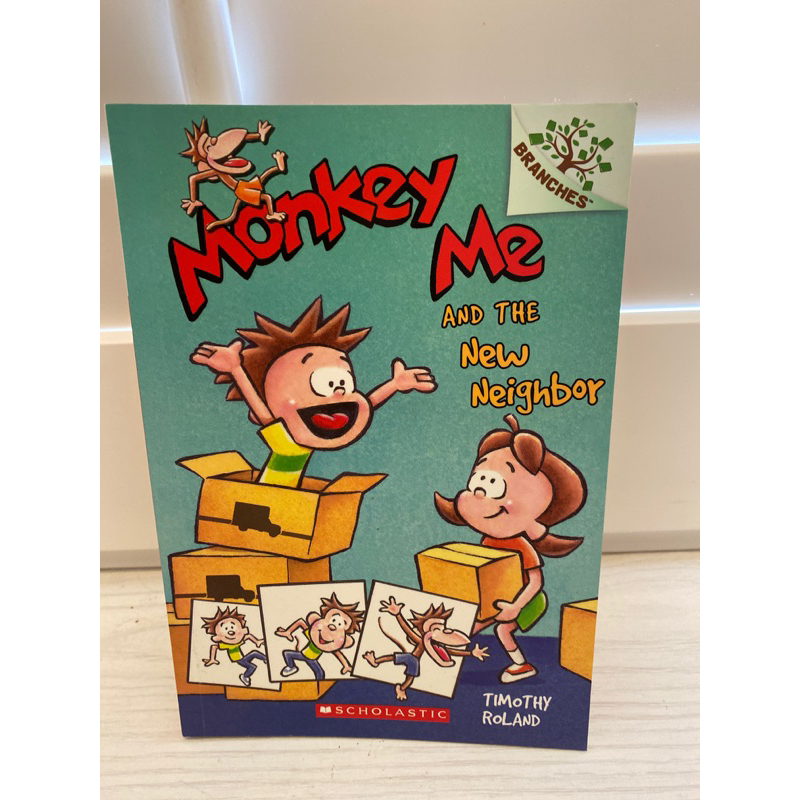 Monkey Me and the New Neighbor(近全新二手書） | 蝦皮購物