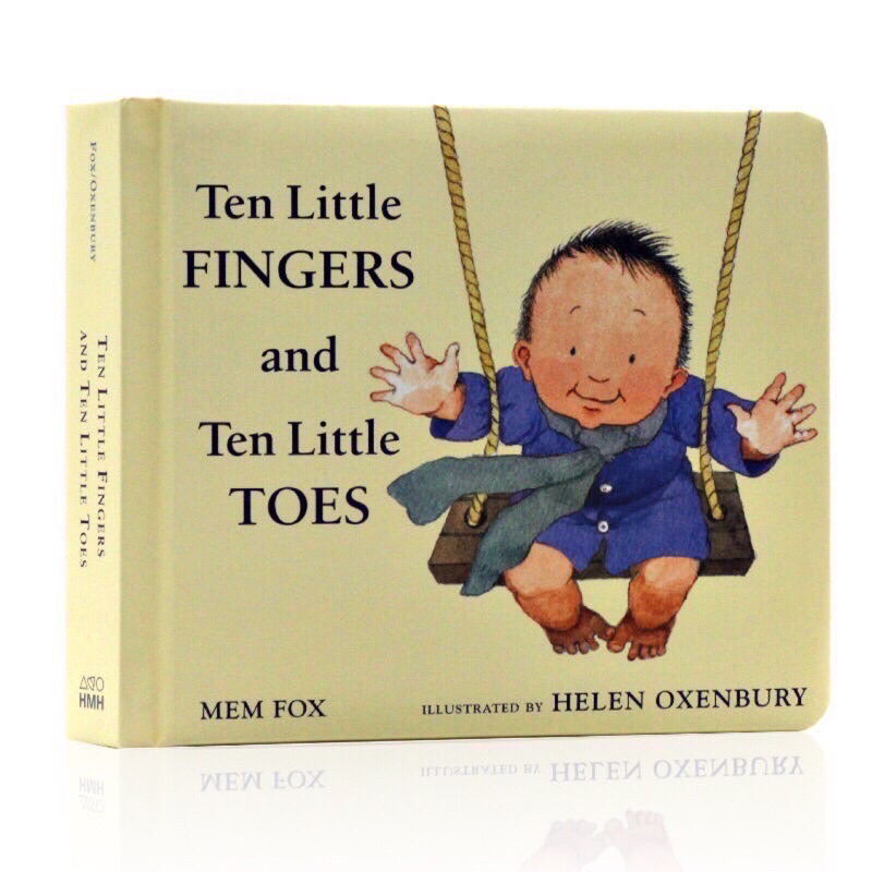 Ten Little Fingers and Ten Little Toes 名家Mem Fox紙板書十個手指頭 | 蝦皮購物