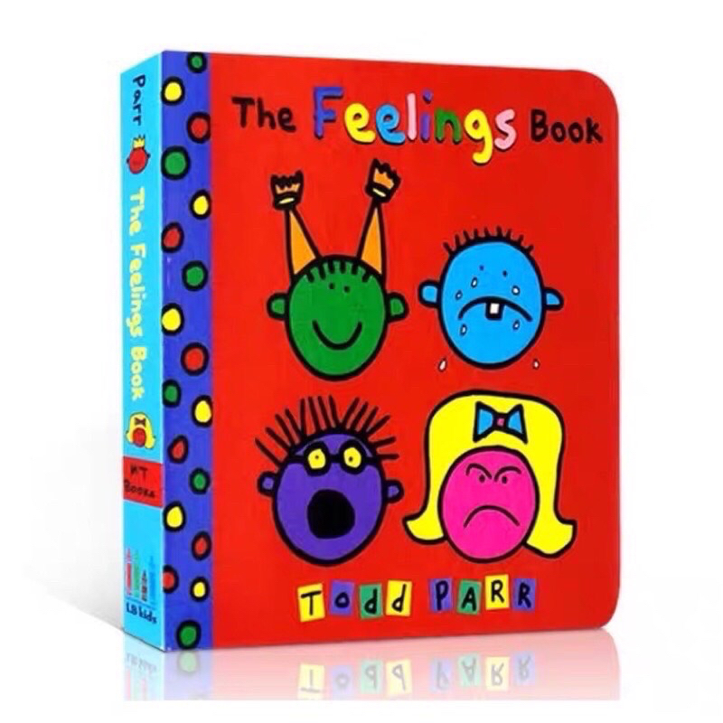 The Feelings Book 感覺書 紙板書 瞭解自己的感受 情感表達入門 英文原版 Todd Parr | 蝦皮購物