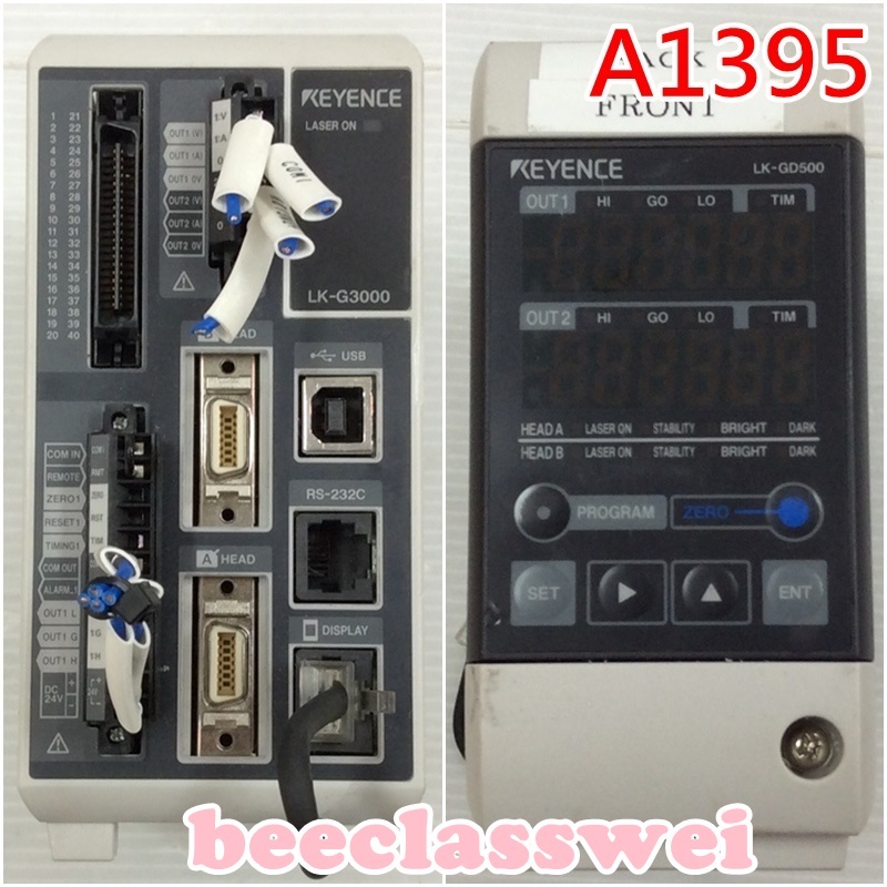 可開統編 LK-G3000 LK-GD500 KEYENCE 一體化顯示板+CCD雷射位移感測器 A1395 | 蝦皮購物