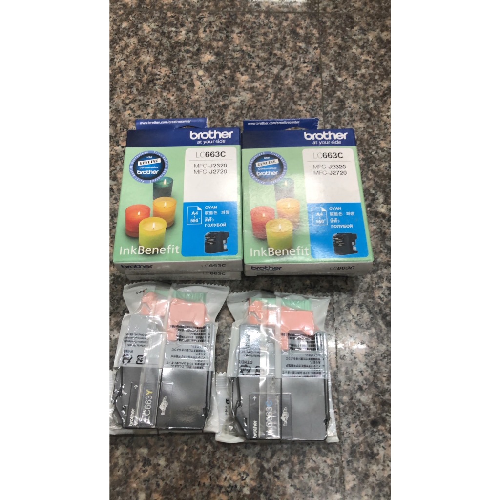 兄弟BROTHER LC-663/LC663/LC-663M紅色原廠MFC-J2320 MFC-J2720 | 蝦皮購物