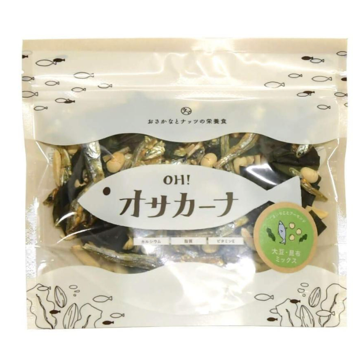 現貨+預購日本 杏仁小魚乾OH! SAKANA 100g 明太子 唐辛子 起司 奶油 柿種 芥末 地瓜 多口味杏仁小魚 | 蝦皮購物
