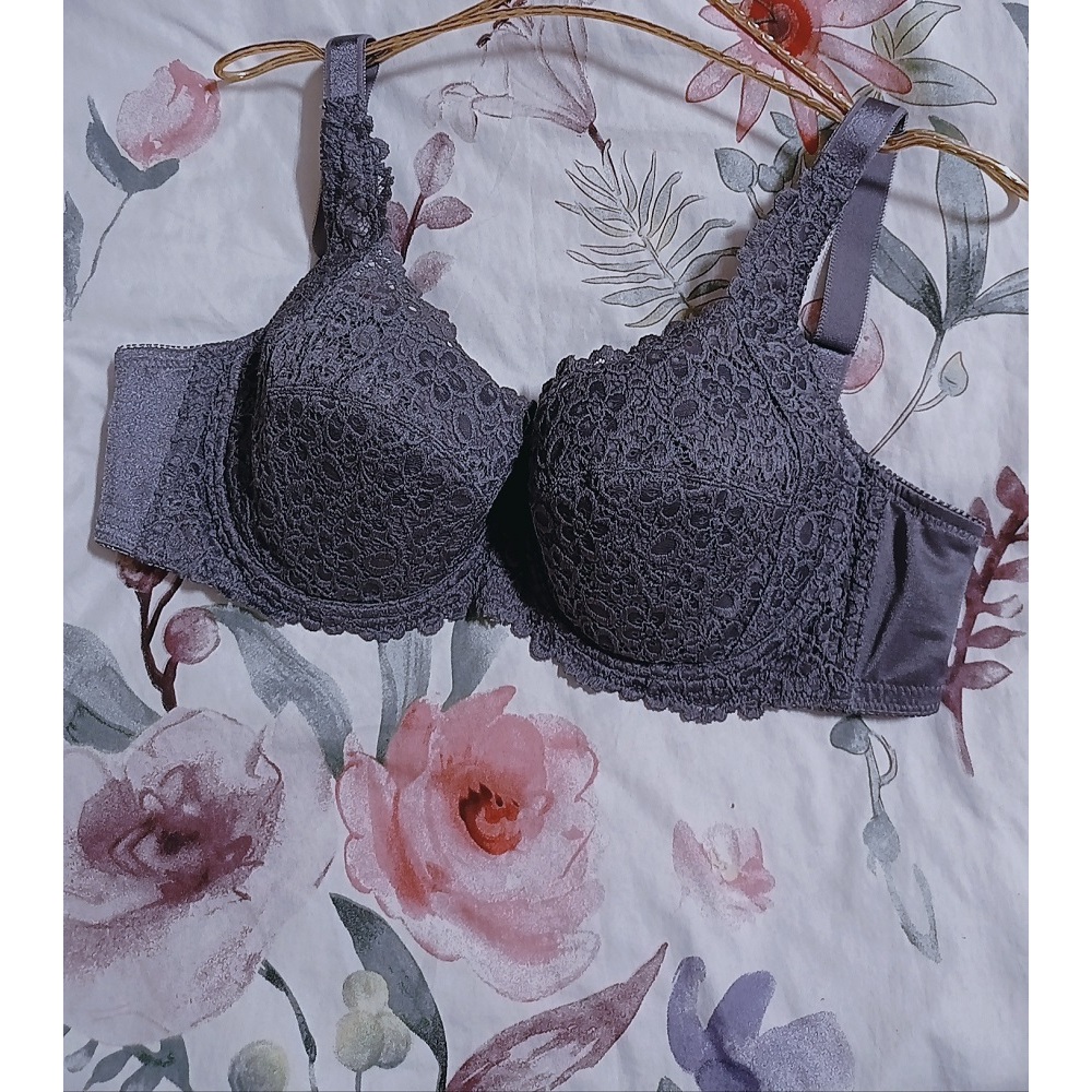 【過季全新商品】黛安芬轉售19-575全壓花80D/80E/85E包覆全罩杯單內衣(SO灰紫) | 蝦皮購物