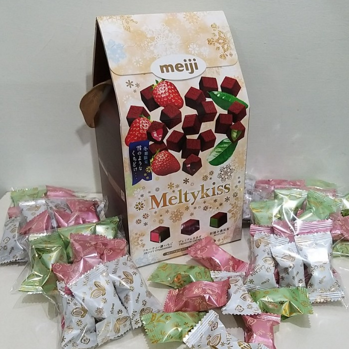 熊旺の小舖~COSTCO 好市多代購 明治 MEIJI Meltykiss 綜合三種類可可製品~-冬季限定-10個/包 | 蝦皮購物