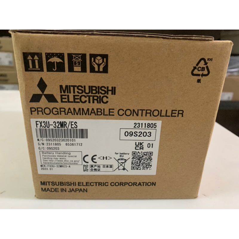 全新三菱可程式控制器PLC FX3U-32MR | 蝦皮購物