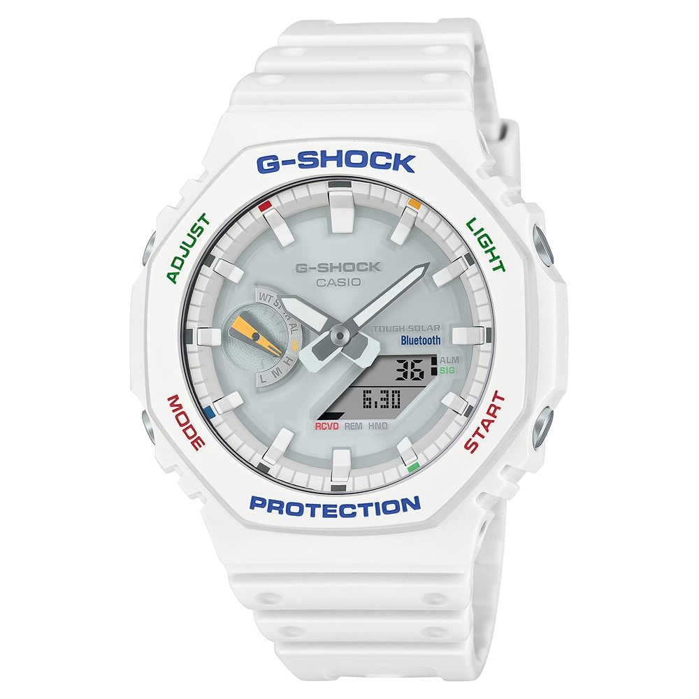 G-SHOCK / GA-B2100FC-7A / 卡西歐 CASIO [ 官方直營 ] 多彩繽紛堅固耐用 | 蝦皮購物