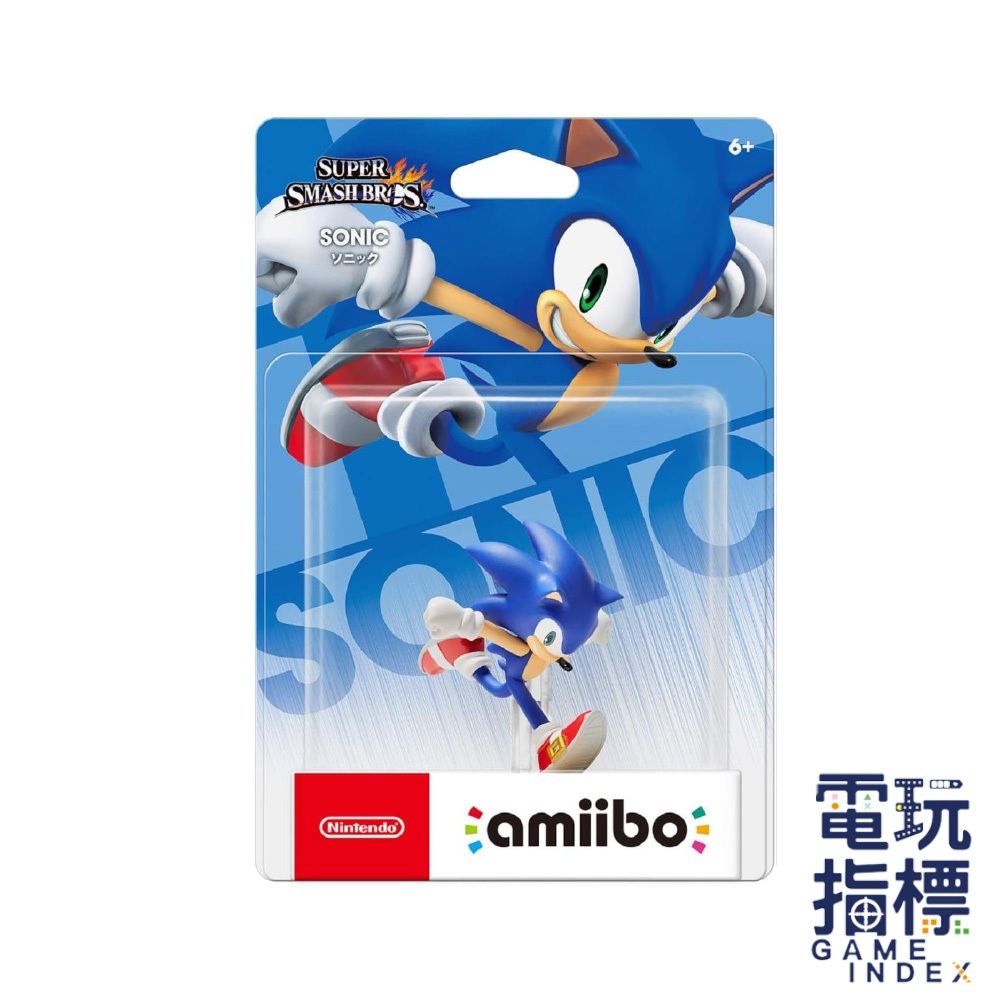 【電玩指標】十倍蝦幣 Ns Switch Amiibo 大亂鬥 索尼克 音速小子 Sonic 藍色刺蝟 明星大亂鬥 蝦皮購物