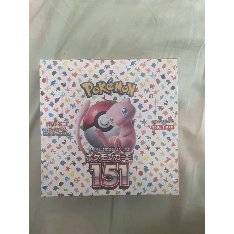 PTCG 日版寶可夢集換式卡牌 日文版 sv2a 151 寶可夢 強化拡張パック「ポケモンカード151（イチゴーイチ）」 | 蝦皮購物