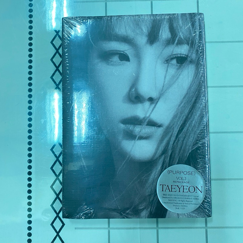 太妍TAEYEON 正規二輯 改版 VOL.2 REPACKAGE PURPOSE | 蝦皮購物
