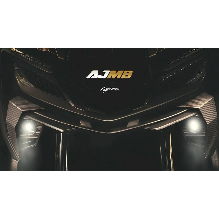 駿翔車業【JX MOTO】AJ車燈 AJ MB霧燈空力套件 曼巴 前霧燈 黃光 白光 下巴 MMBCU 直上 改裝 | 蝦皮購物