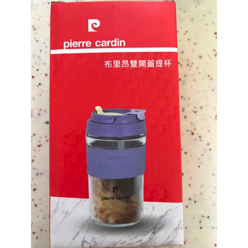 pierre cardin 布里昂雙開蓋提杯 玻璃雙開蓋兩用隨行杯500ML PCJR-314 | 蝦皮購物