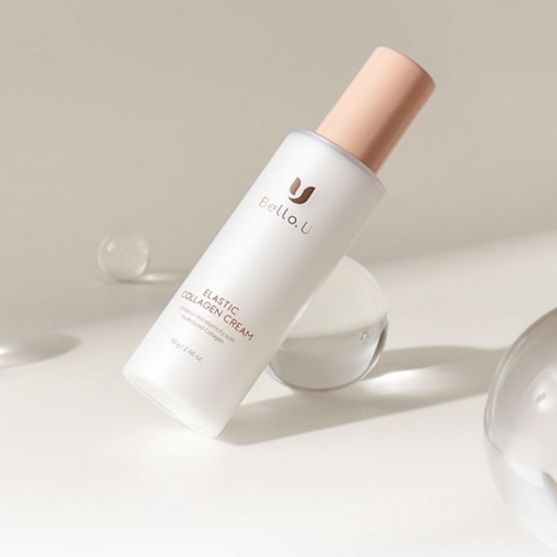 韓國 Bello.U Elastic Collagen Cream 彈力膠原蛋白面霜70ml | 蝦皮購物