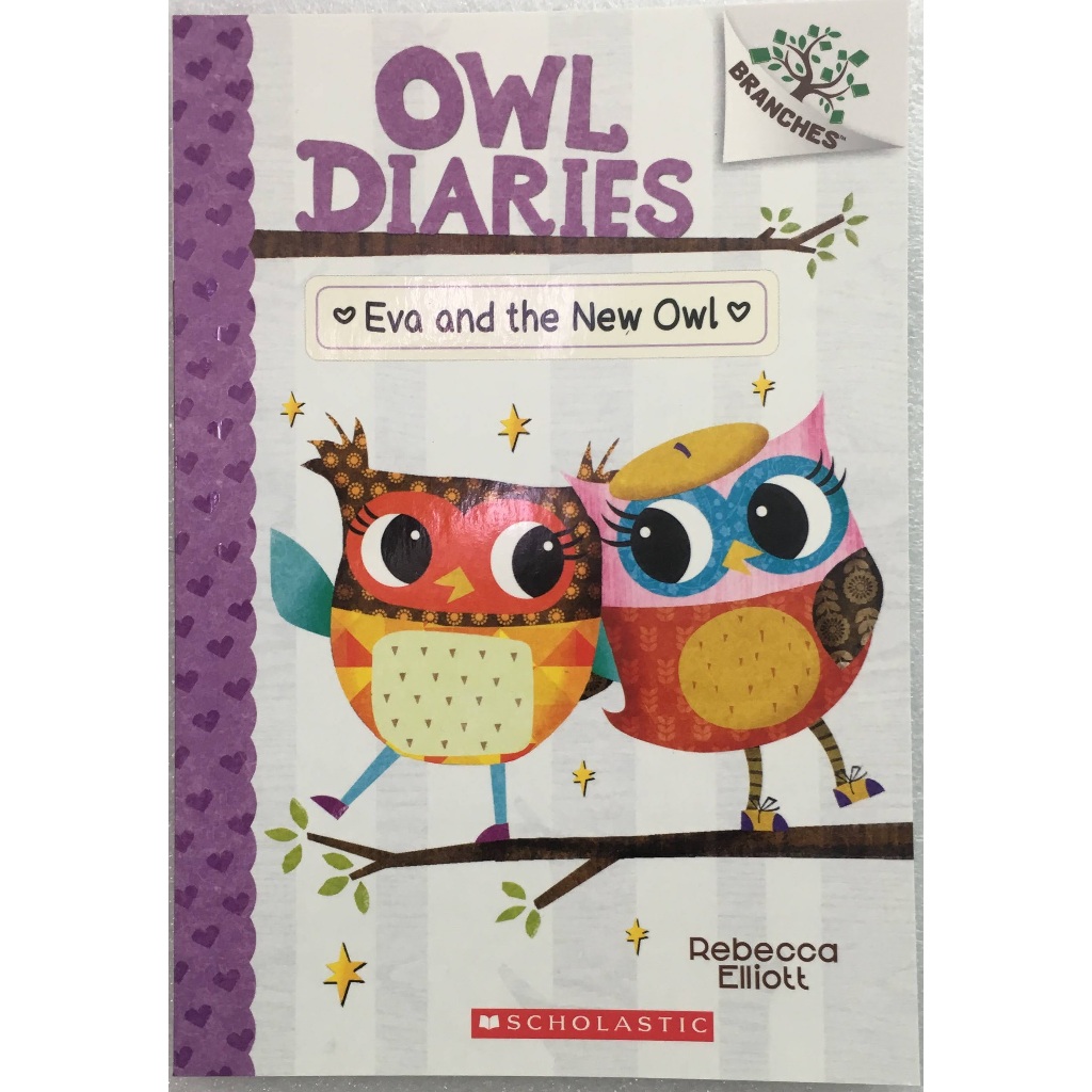 OWL DIARIES #4:EVA AND THE NEW OWL 貓頭鷹日記 4：伊娃和她的新新朋友(-OD04-) | 蝦皮購物