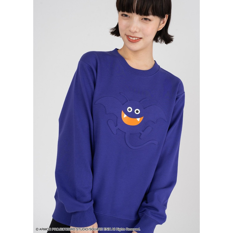 【現貨】日本品牌 graniph x 勇者鬥惡龍 多拉奇 立體壓紋長袖上衣 大學T T恤 ドラゴンクエスト DQ+g | 蝦皮購物