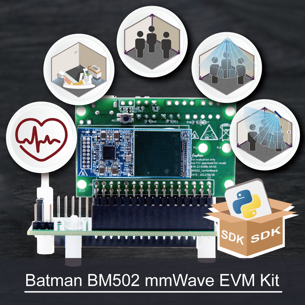 BM502 EVM Kit - mmWave Sensor Solution (Worldwide Shipping) | 蝦皮購物