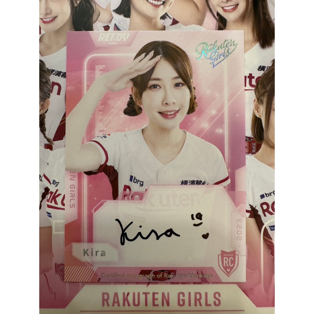 2023 Rakuten girls 樂天女孩 Kira RC 新人 隊服 親筆簽名卡 限量25張 | 蝦皮購物