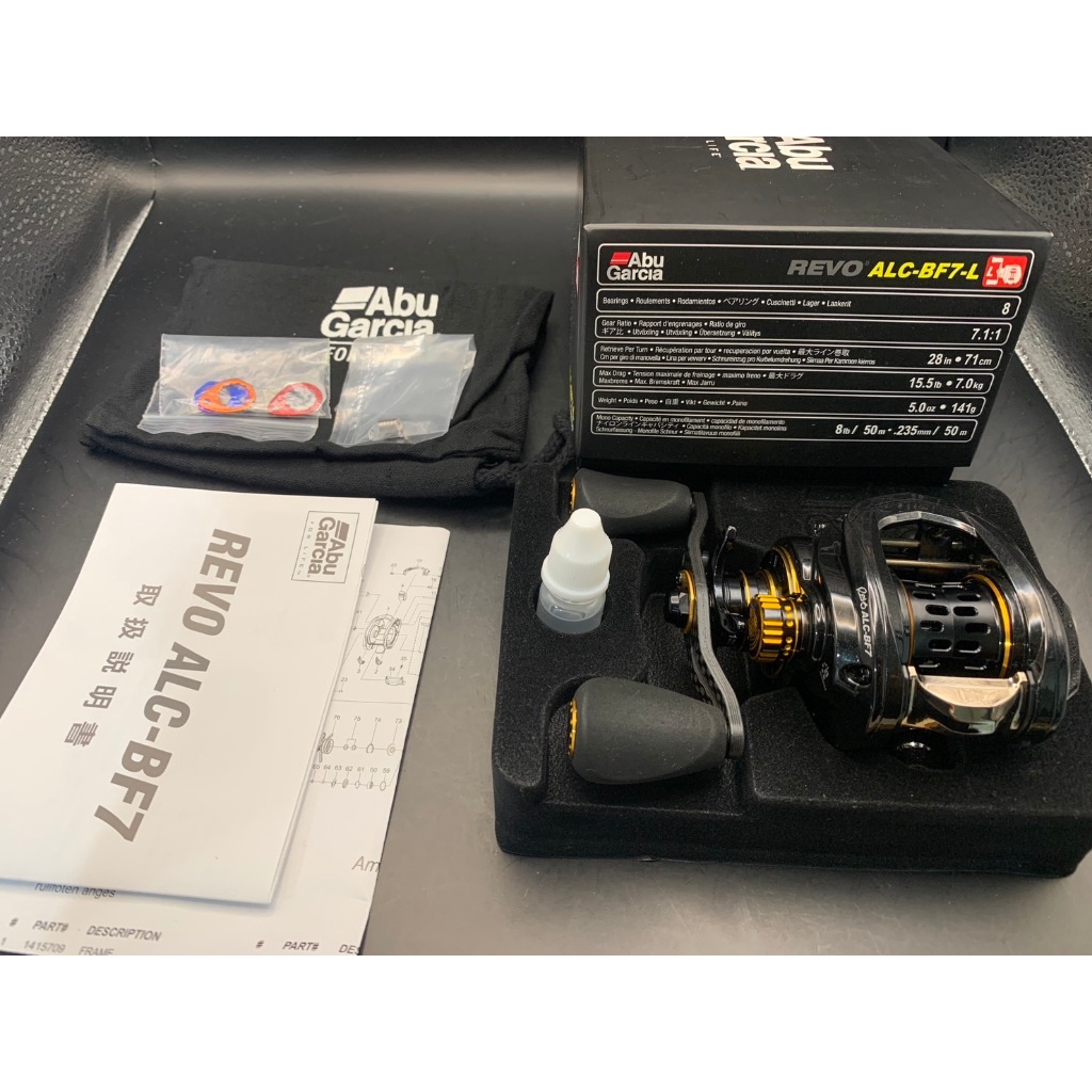 森森路亞釣具補給站 ABU REVO ALC BF7-L 備用捲 出線聲 小烏龜 輕量 可海水 免運 | 蝦皮購物