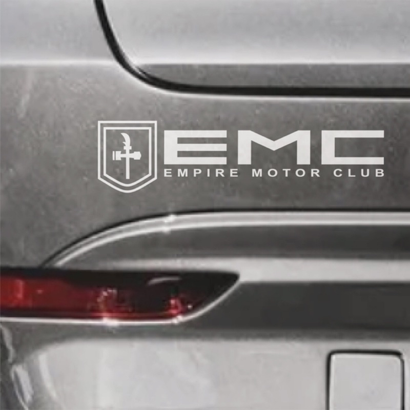 帝國機動俱樂部 E-M-C 3.0 Sticker 車貼 EMC 盾牌 Shield Logo 限量版 防水貼紙 | 蝦皮購物