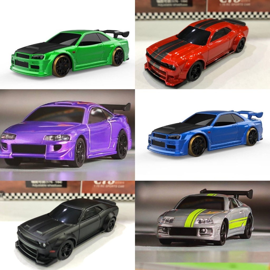 《鴻洋遙控模型》玩命關頭系列 1:76 GTR甩尾車 地獄貓 日蝕 速普拉 迷你遙控車 （現貨)立即出貨 | 蝦皮購物