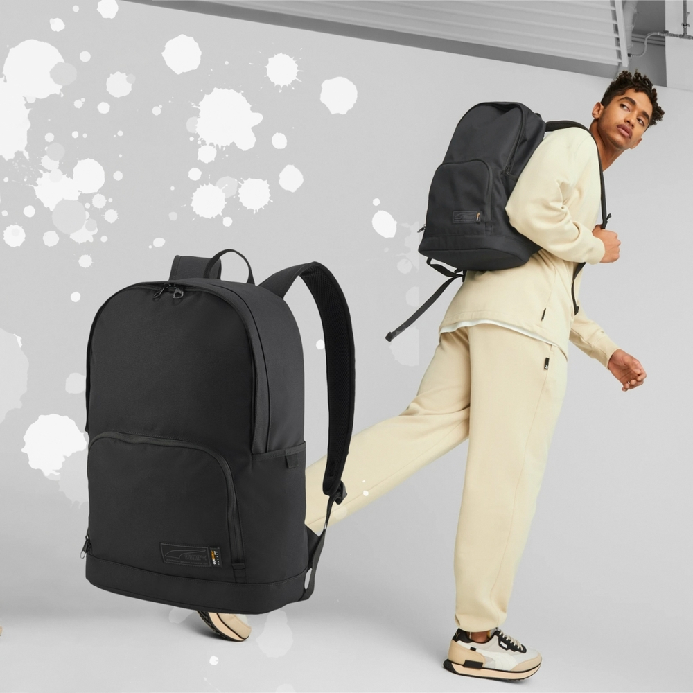 Puma 後背包 Axis Backpack 男女款 黑 全黑 抗撕裂 後背包 雙肩背 筆電包 黑色 07966801 | 蝦皮購物