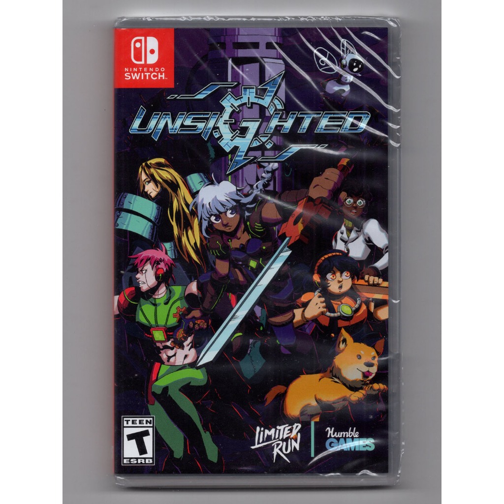 全新 NS Switch UNSIGHTED 美版 支援中文 全球限量發行 | 蝦皮購物
