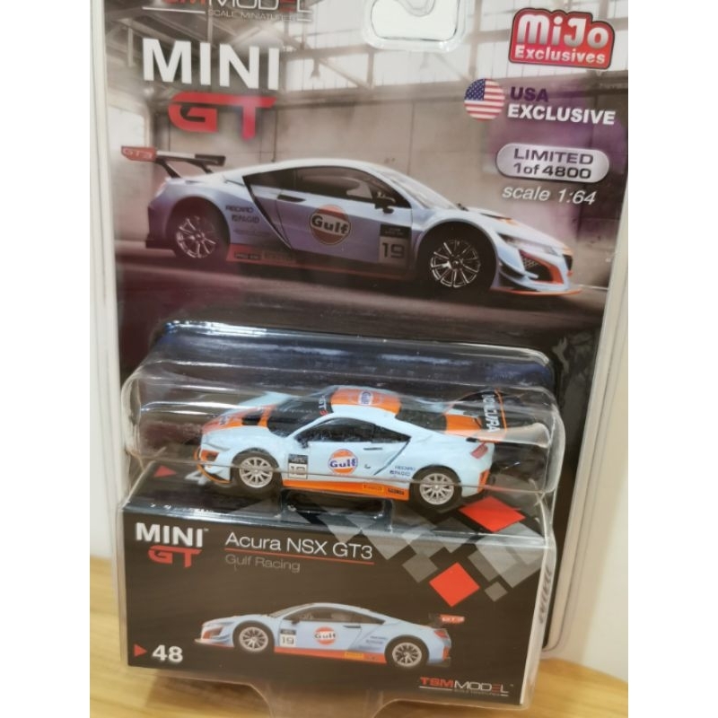 mini gt 48 nsx gulf 未拆封 | 蝦皮購物