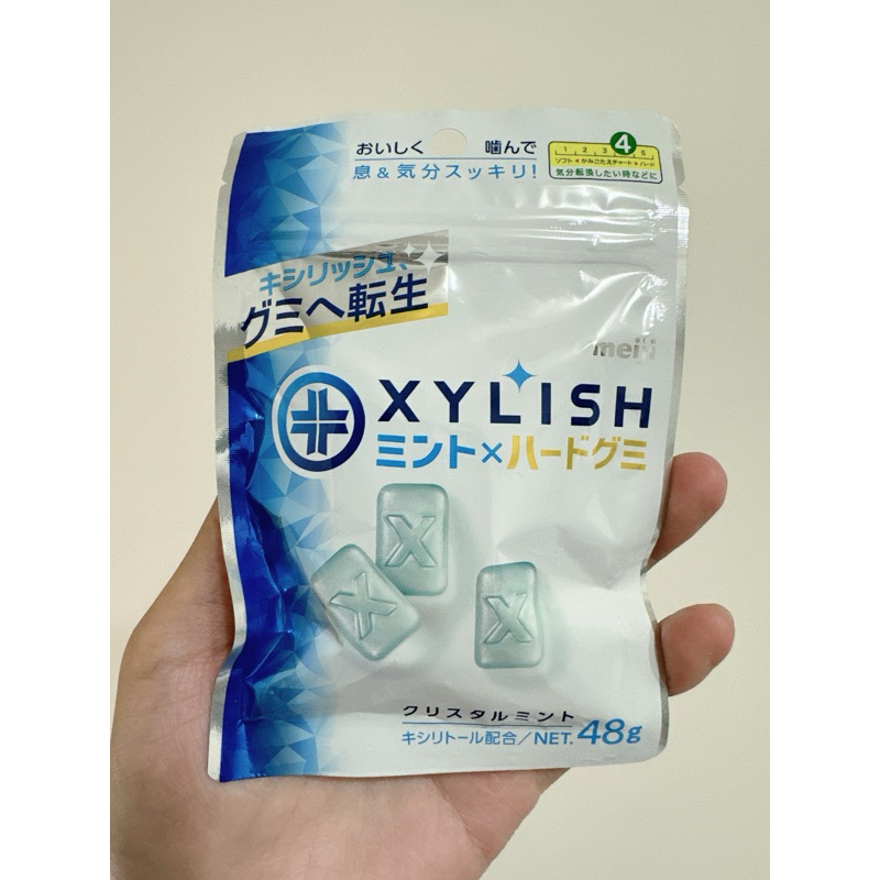 現貨🔥明治XYLISH薄荷嚼感軟糖48g | 蝦皮購物