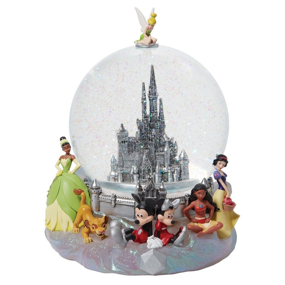 美國Enesco塑像 Disney 迪士尼100週年 百年紀念水晶球 | 蝦皮購物