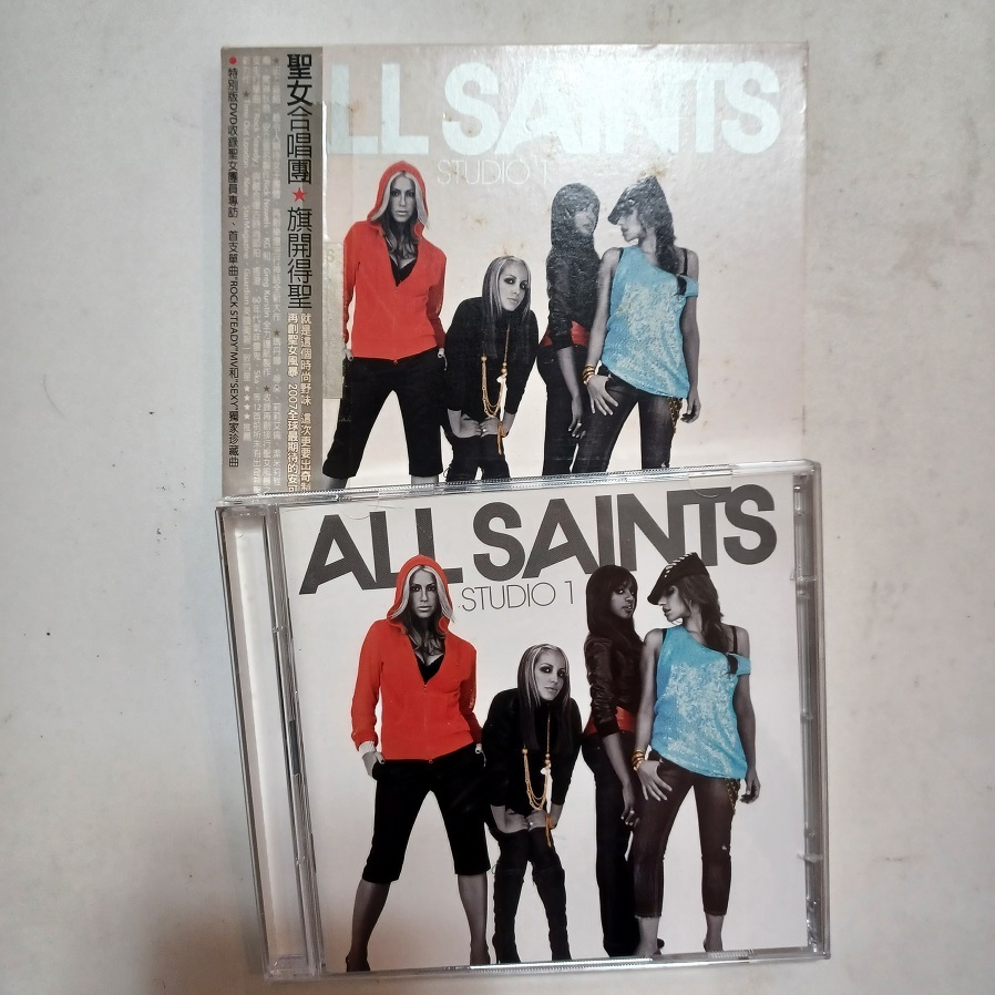 聖女合唱團All Saints-Studio 1CD+DVD航空限量版二手專輯 | 蝦皮購物