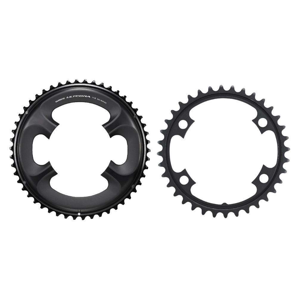 Shimano Ultegra 公路車大盤齒片 FC-6800 11速 50+34T 52+36T 53+39T 兩片組 | 蝦皮購物