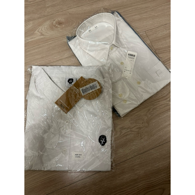 （全新）男款 白襯衫系列 Target L +Lativ M（兩件一組） | 蝦皮購物