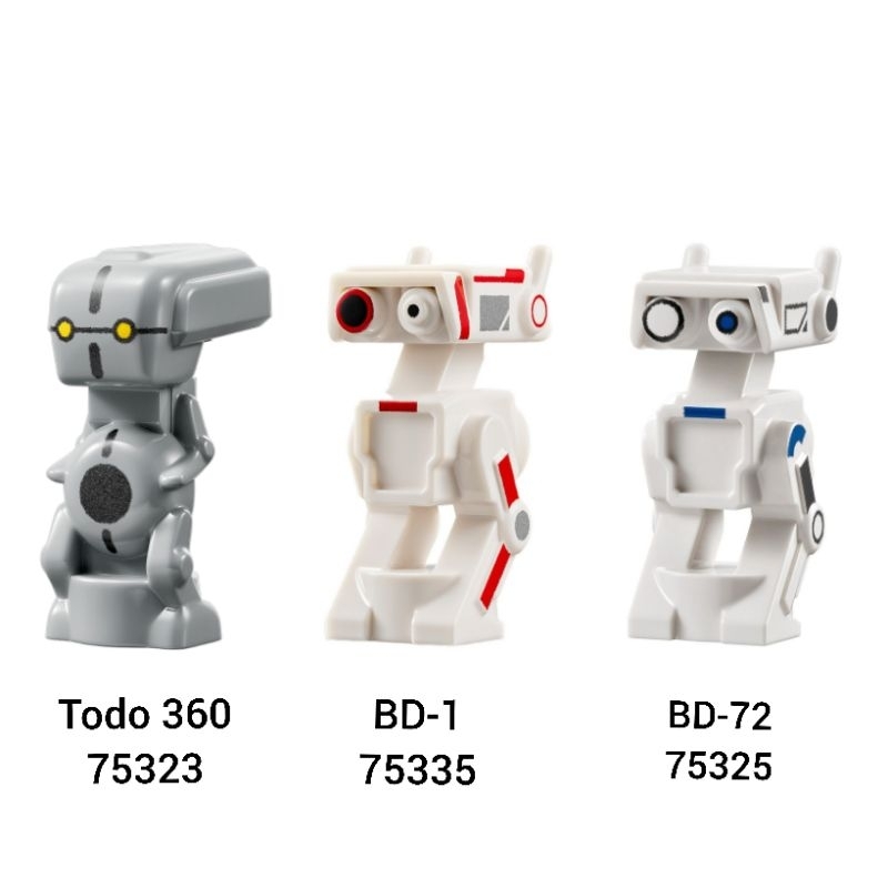 樂高 LEGO 75323 75335 75325 星際大戰 BD-1 BD-72 Todo 360 機器人 全新 | 蝦皮購物