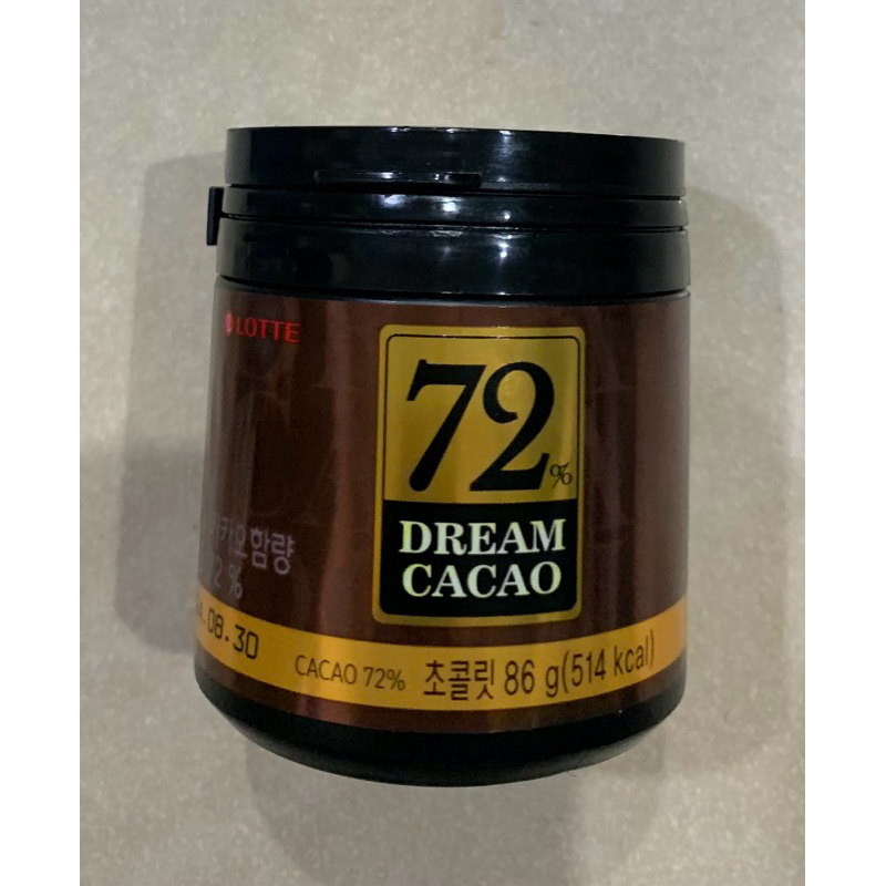 韓國樂天骰子巧克力72% (86g) | 蝦皮購物