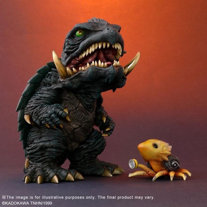 X-PLUS Q版 邪神覺醒 卡美拉 1999 + 伊莉斯 幼體 少限版 XPLUS | 蝦皮購物