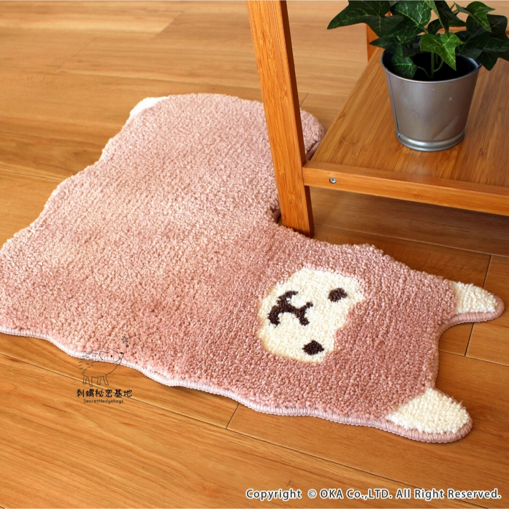 ★刺蝟秘密基地★\除舊布新/ 日本 OKA FUND!T miniRUG 羊駝 止滑 腳踏墊 地墊 踏墊 | 蝦皮購物