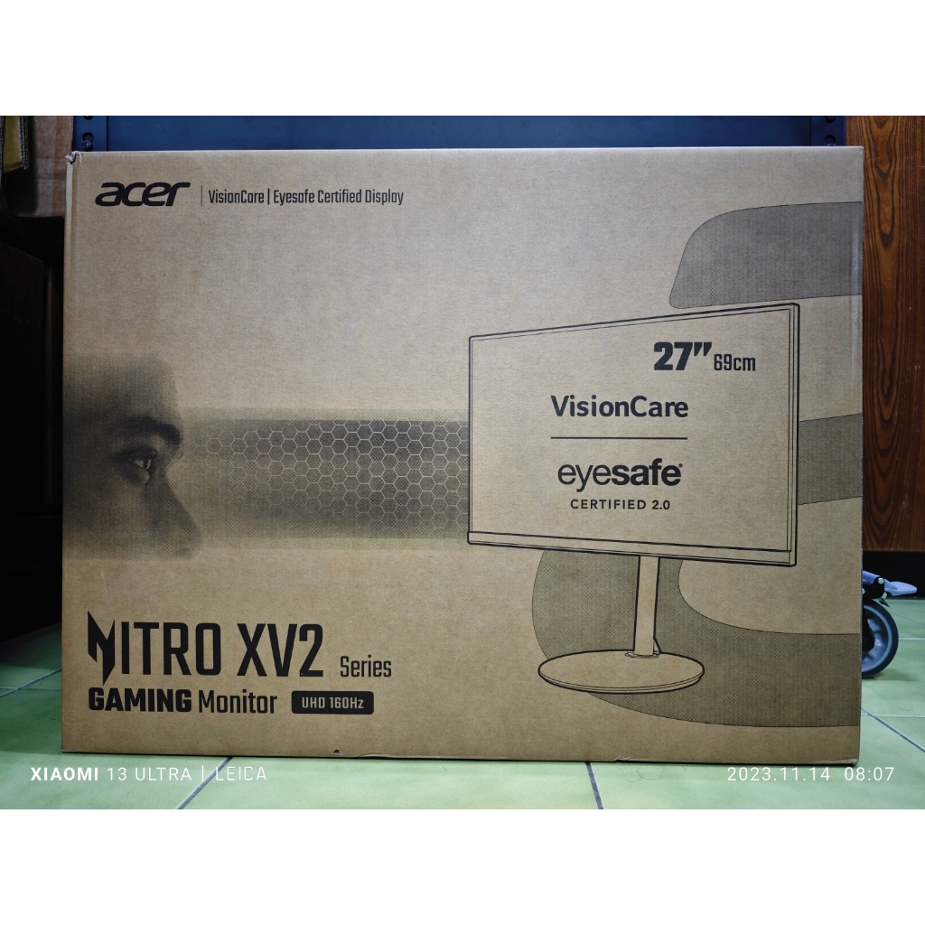 現貨優惠 【Acer 宏碁】XV272K V3 HDR電競螢幕(27型/4K/160Hz/0.5ms/IPS) | 蝦皮購物