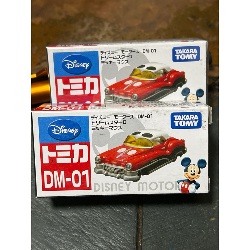 TAKARA TOMY TOMICA DM-01 迪士尼 夢幻米奇骨董車 多美小汽車 DISNEY MOTOR | 蝦皮購物