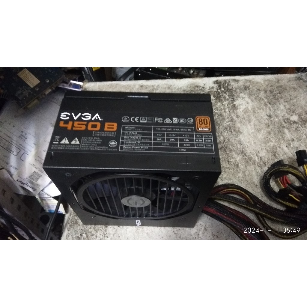 賣2手良品艾維克EVGA 450B 450W 80PLUS 銅牌 | 蝦皮購物