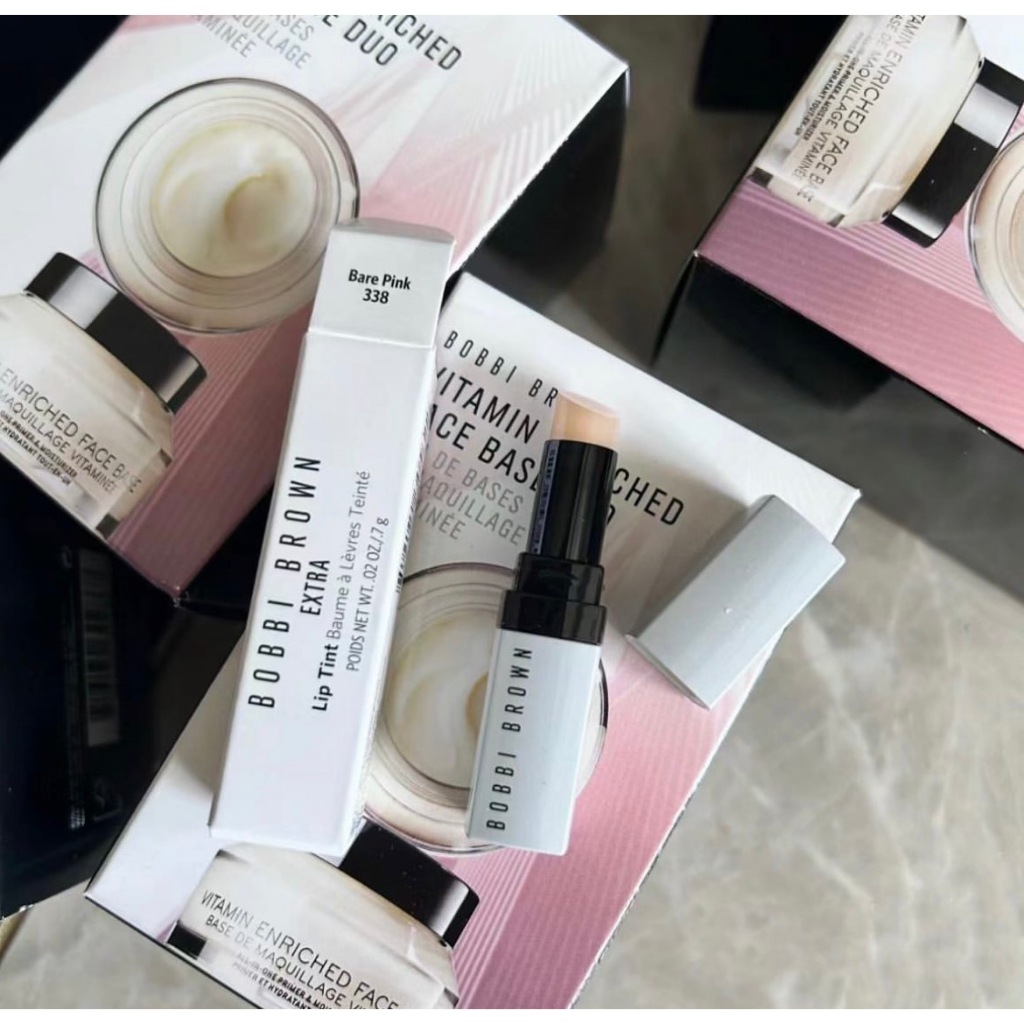 現貨 Bobbi Brown 芭比波朗 維他命保養三件套組 维他命乳霜 眼霜 護唇膏 蝦皮購物