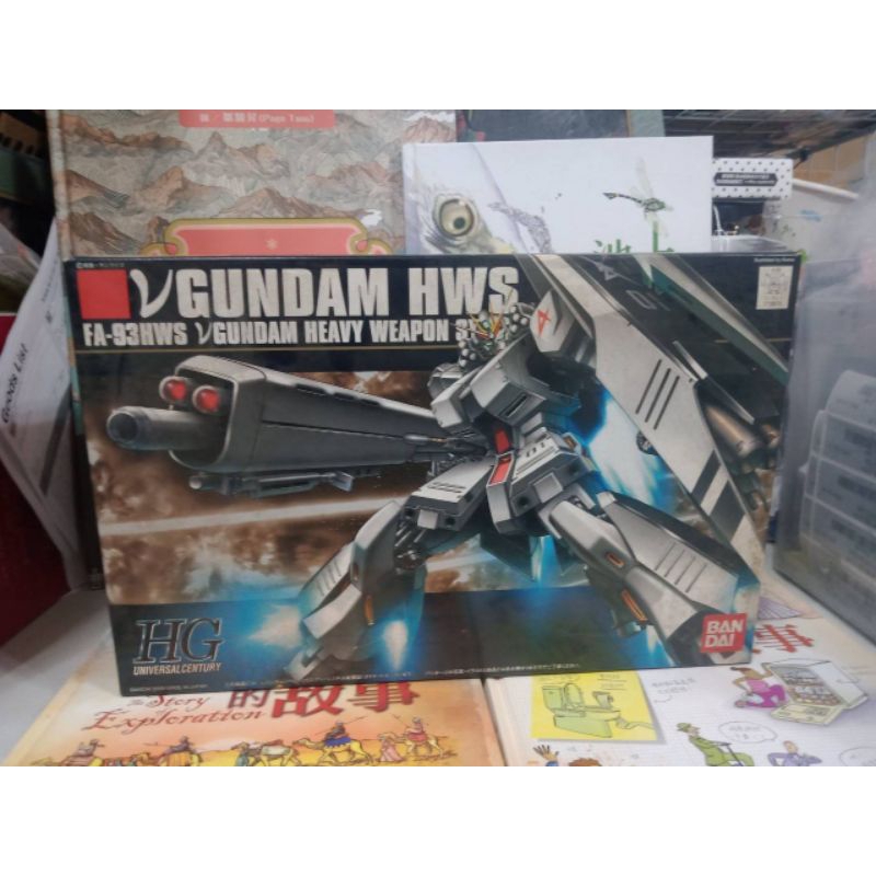 柴寶趣 絕版 HG Nu鋼彈 HWS HGUC 1/144 093 Nu鋼彈 重武裝系統 萬代 正版 組裝模型 M34 | 蝦皮購物