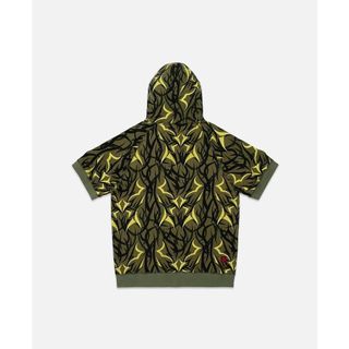 ⋯台灣公司貨⋯2023 CLOT ALIENEGRA CAMO SS PARKA綠荊棘外套(人頭標.連帽.面具.短袖) | 蝦皮購物