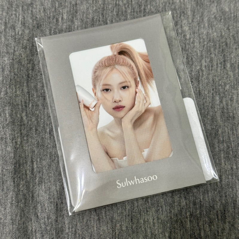 Blackpink Rose珍藏套卡組 Sulwhasoo雪花秀限定小卡組 蝦皮購物