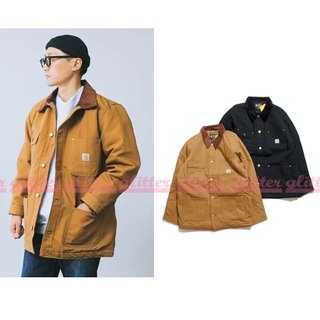 glitter。預購 美線 Carhartt 103825 LOOSE FIT 鴨絨 抓絨 大衣 重磅 保暖 外套 | 蝦皮購物
